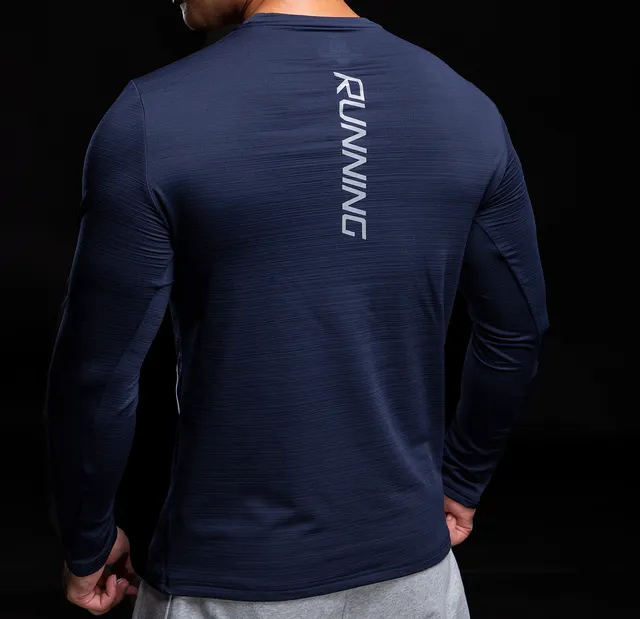 Compression Long Sleeve Men's Running & Workout T Shirt - Men's Fitness ...