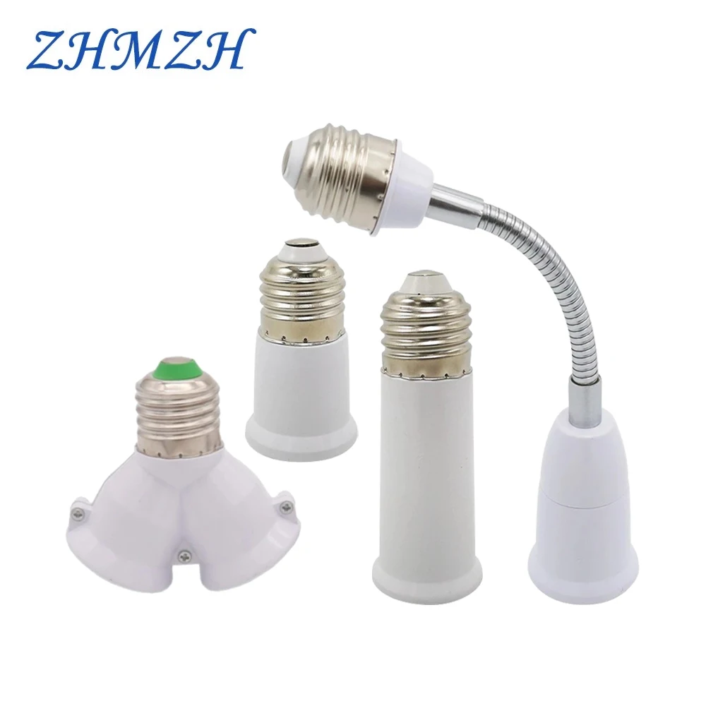 E27-Portable-Lamp-Socket-Adapter-Flame-Retardant-For-LED-Bulb-65mm-95mm ...