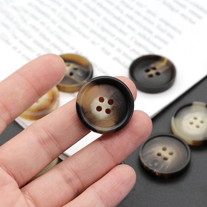 Chibby Button|resin 4-hole Buttons 20pcs - Decorative Plastic Buttons ...