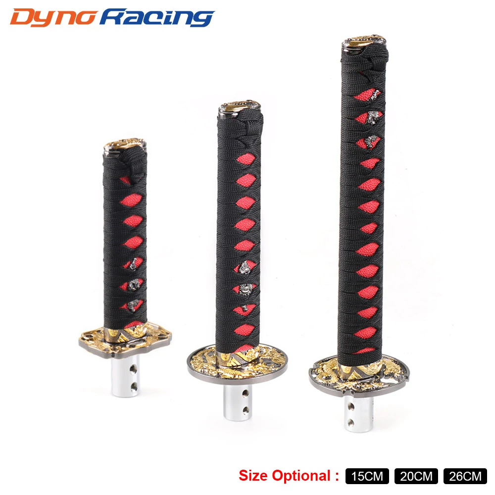 Universal 150mm/200mm/260mm Jdm Katana Samurai Sword Shift Knob Shifter ...