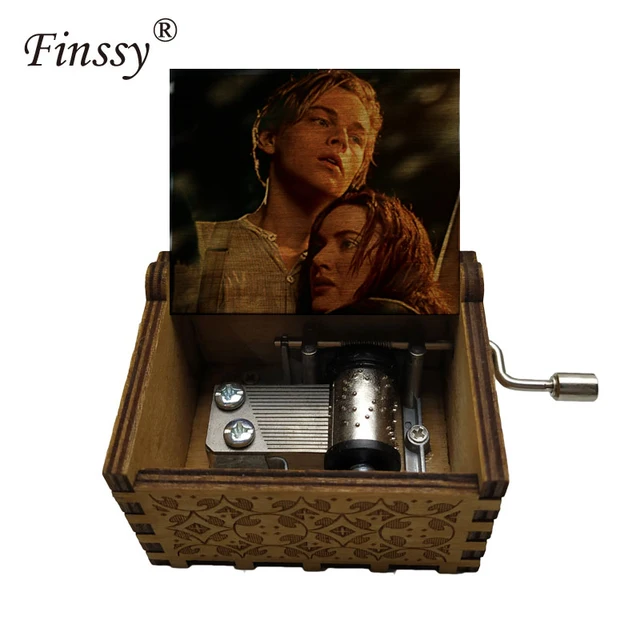 The Titanic Movie Theme Music Box My Heart Will Go On creative print ...