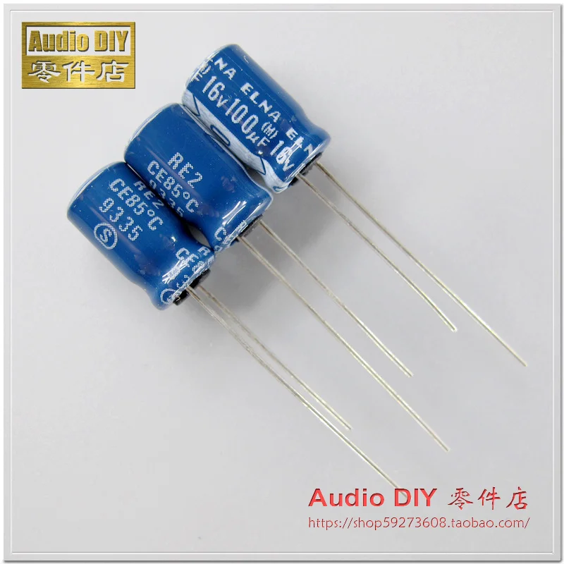 Free-Shipping-20pcs-50pcs-RE2-series-100uF-16V-6-3-11mm-electrolytic ...
