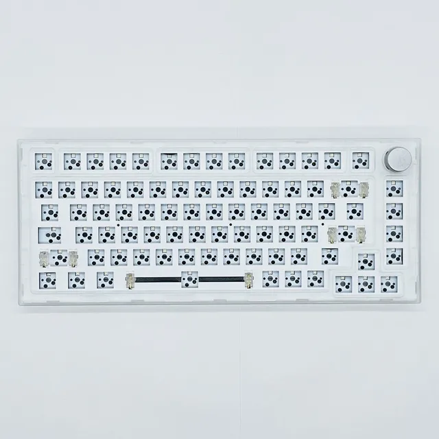 DK75 Hot Swap Mechanical Keyboard Kit Programming RGB Compatiable With ...