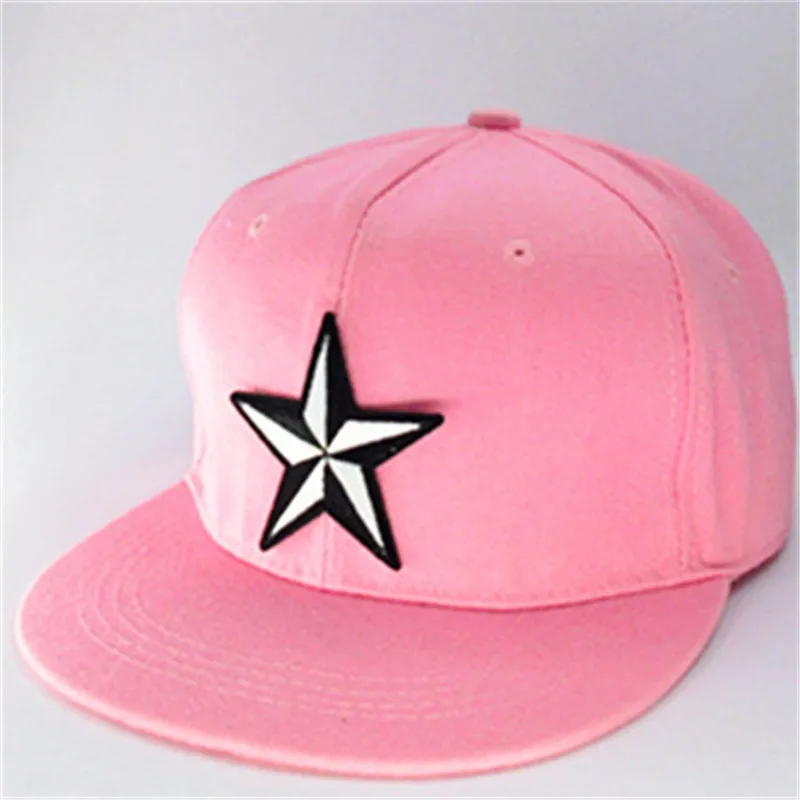 big stars embroidery Baseball Cap hip hop cap Adjustable Snapback Hats ...
