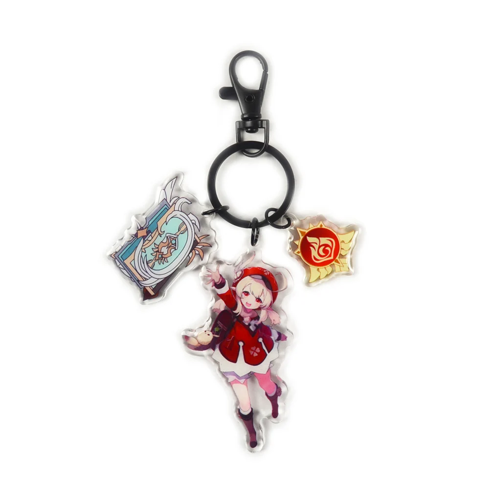 Genshin porte clés de jeu impact accessoire mignon avec pendentif Lisa ...