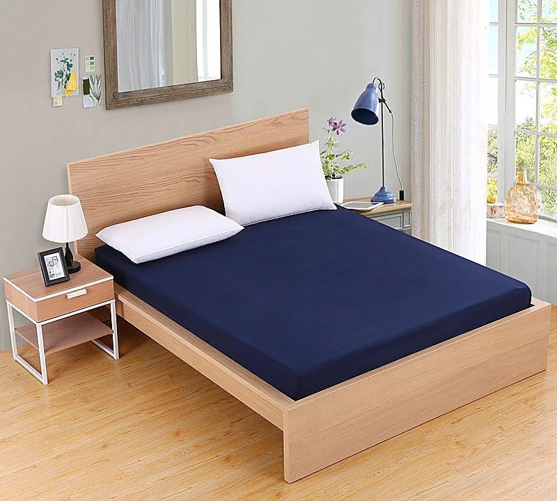 2020-Solid-Waterproof-Mattress-Protector-with-Elastic-Band-Sanding ...