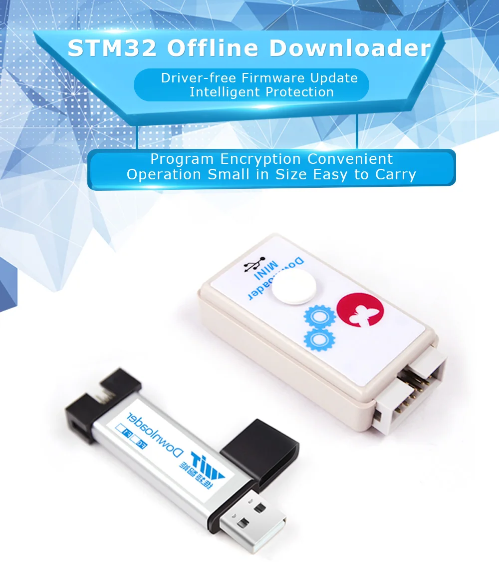 Other Gadgets - WitMotion STM32 GD32 All-Series Offline Downloader, High-Speed Universal Burner ...