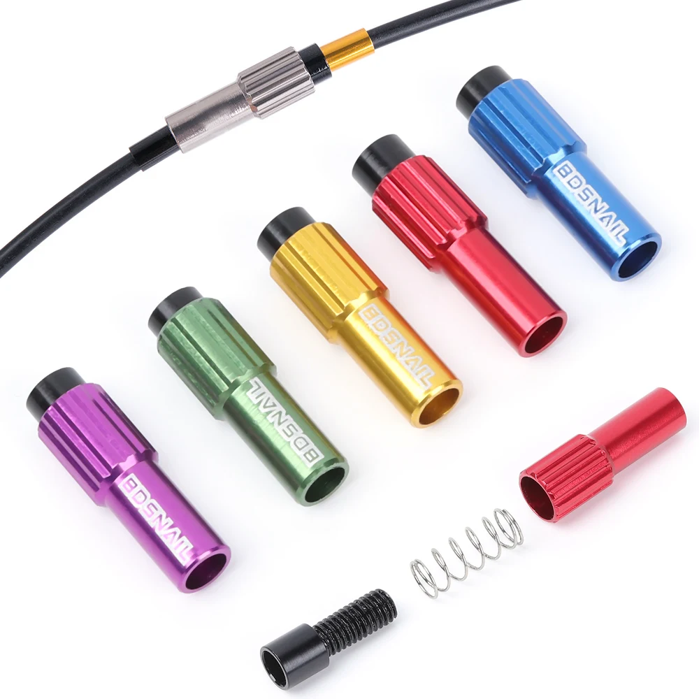 다채로운 자전거 브레이크 케이블 조정 하우징 캡 기어 시프트 라인 커넥터 변속기 어댑터 레귤레이터 Mtb 자전거 액세서리케이블 And 하우징 Aliexpress