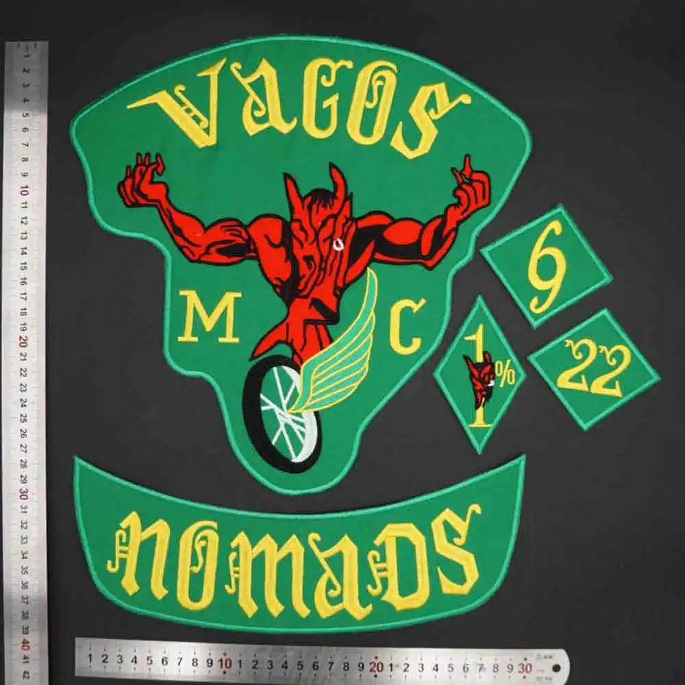 Vagos Mc Patches