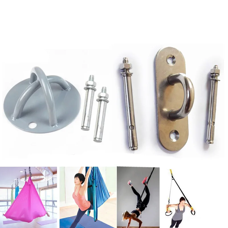 Ceiling hooks / hanging plates for Aerial Yoga Hammock& Suspension ...