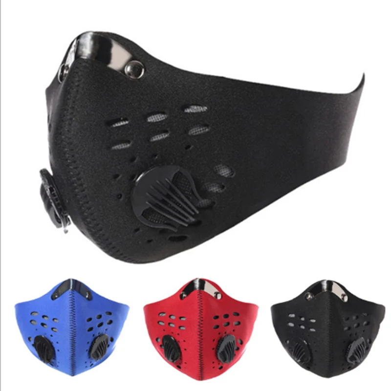 ZK30 Cycling Face Mask Filter Sport Activated Carbon Filter Dust PM 2.5 ...