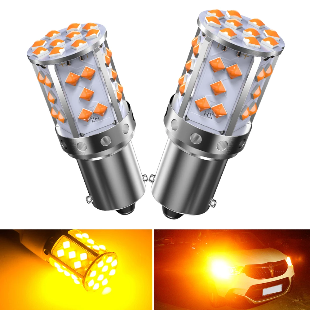 A Pack 21W canbus 1156 BA15S P21W BAU15S PY21W T20 7440 7443 WY21W W21W ...