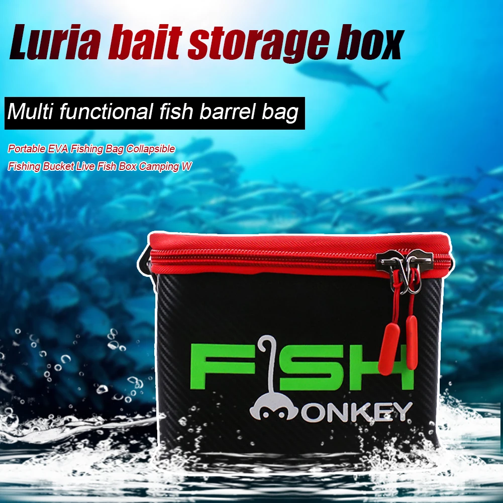 Fishing Bait Tackle Storage Bags with Detachable Boxes Waterproof Case ...
