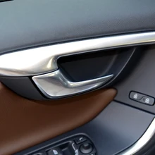 39856995 39857005の内側ハンドル助手席フロント右と左ブラックボルボXc60 2009 2010 2011 2012 2013