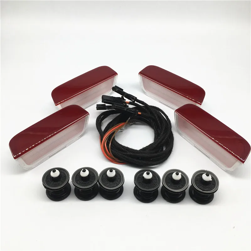 Car interior Light LED Door Panel Warning Light Wire harness For VW ...