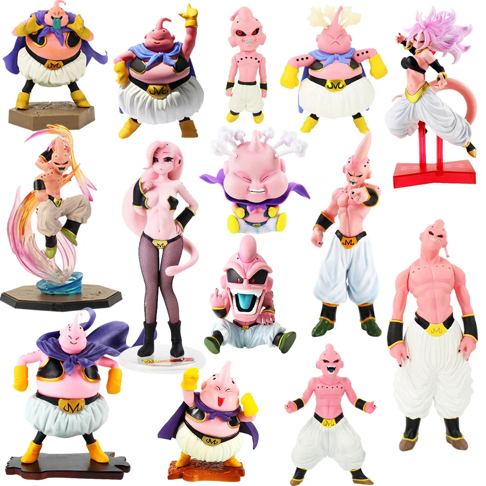 8 45cm Anime Dragon Ball Z Majin Buu Boo PVC Action Figure Toys ...