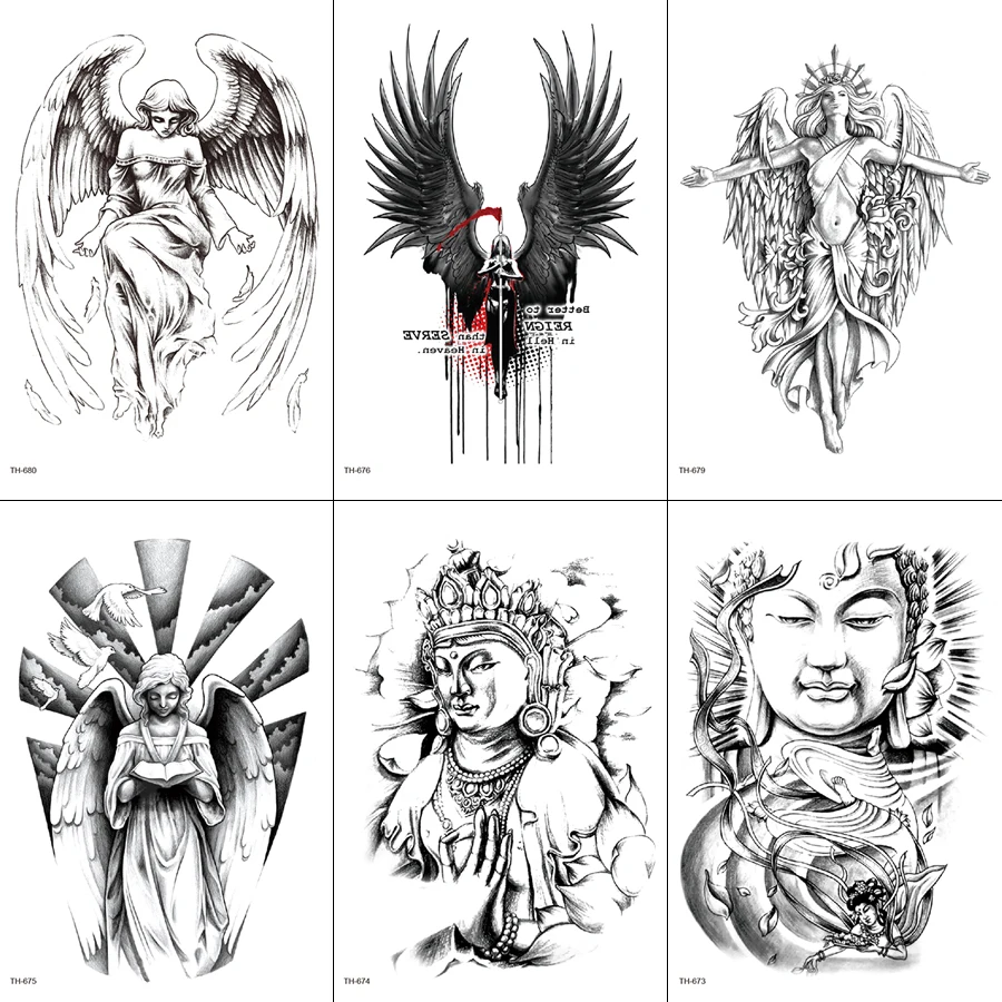 Demons And Angels Drawings