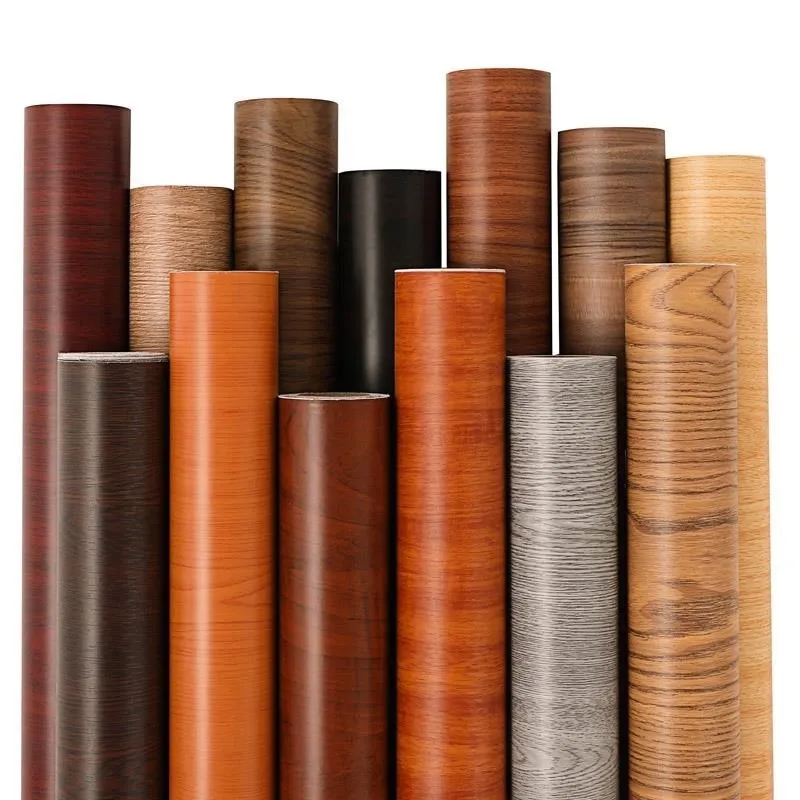 Wood-grain-sticker-thick-waterproof-self-adhesive-wallpaper-wardrobe ...
