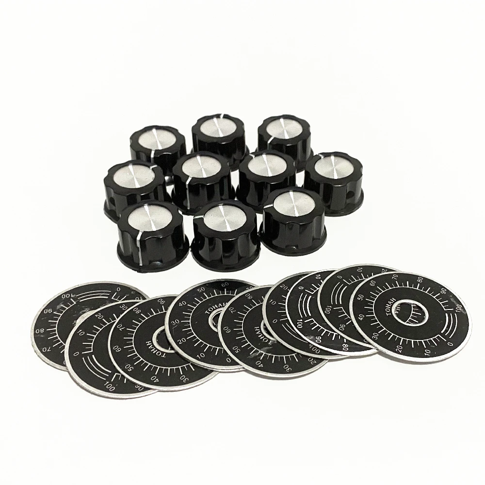 10set-20pcs-MF-A03-A03-Dial-Knob-WTH118-Adjustable-Rotate-Button ...