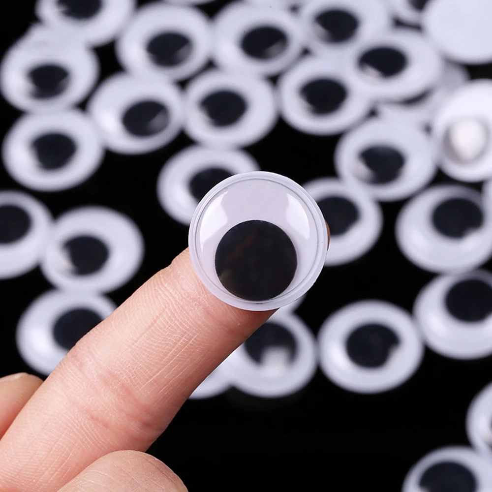 100Pcs/Set DIY Craft Not Self-adhesive Doll Eyes Creative Puppet Making ...