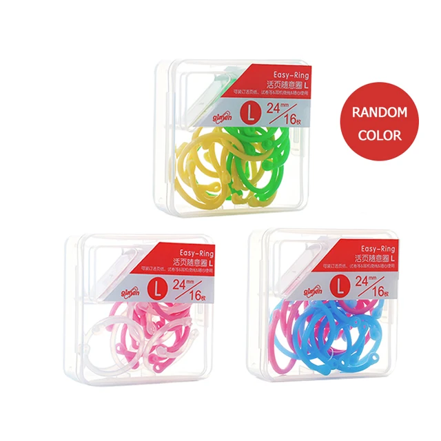 1 Doboz Aranyos Kawaii Koreai Egyszerű Gyűrűs Papír Könyv Laza Levél ...