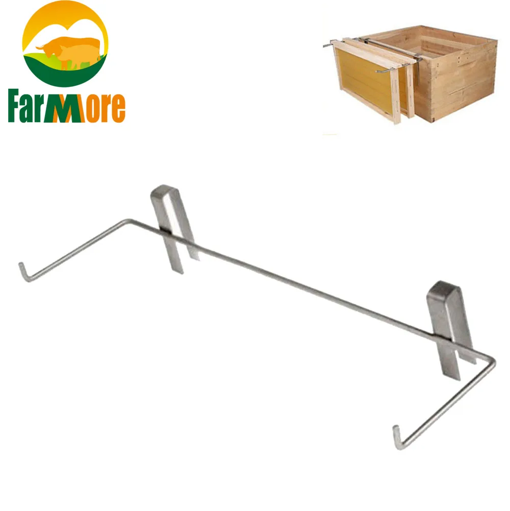 1 pcs Stainless Steel Beekeeping Frame Holder Beehive Perch Side Mount ...