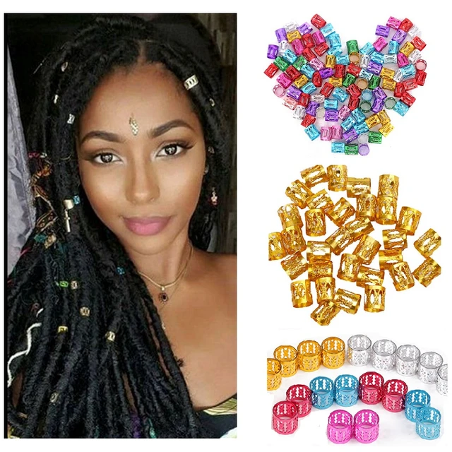 Silver Dreadlock Beads