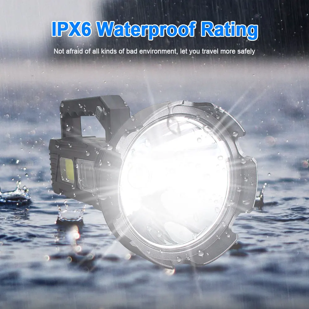 Lampe torche LED Portable P50 50W - Petits Prix Tunisie