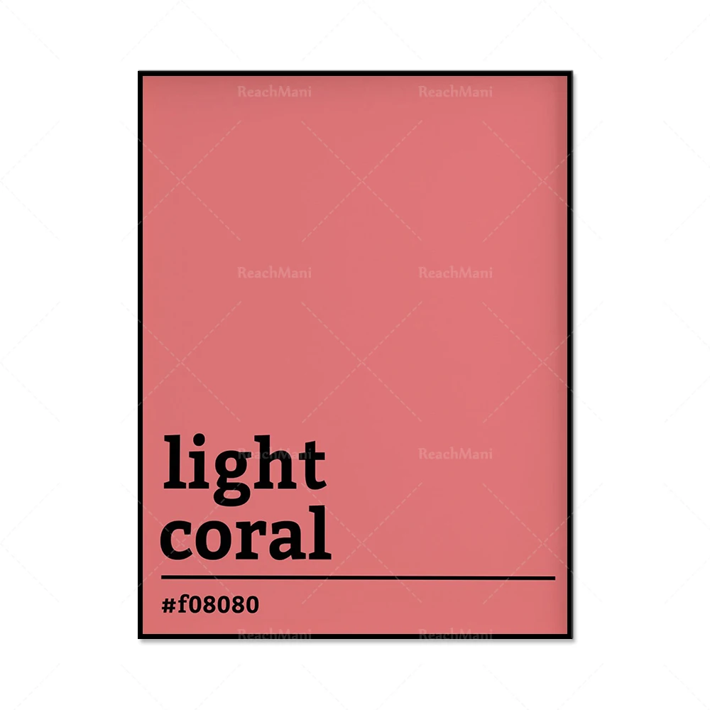 Coral Pink Color Code