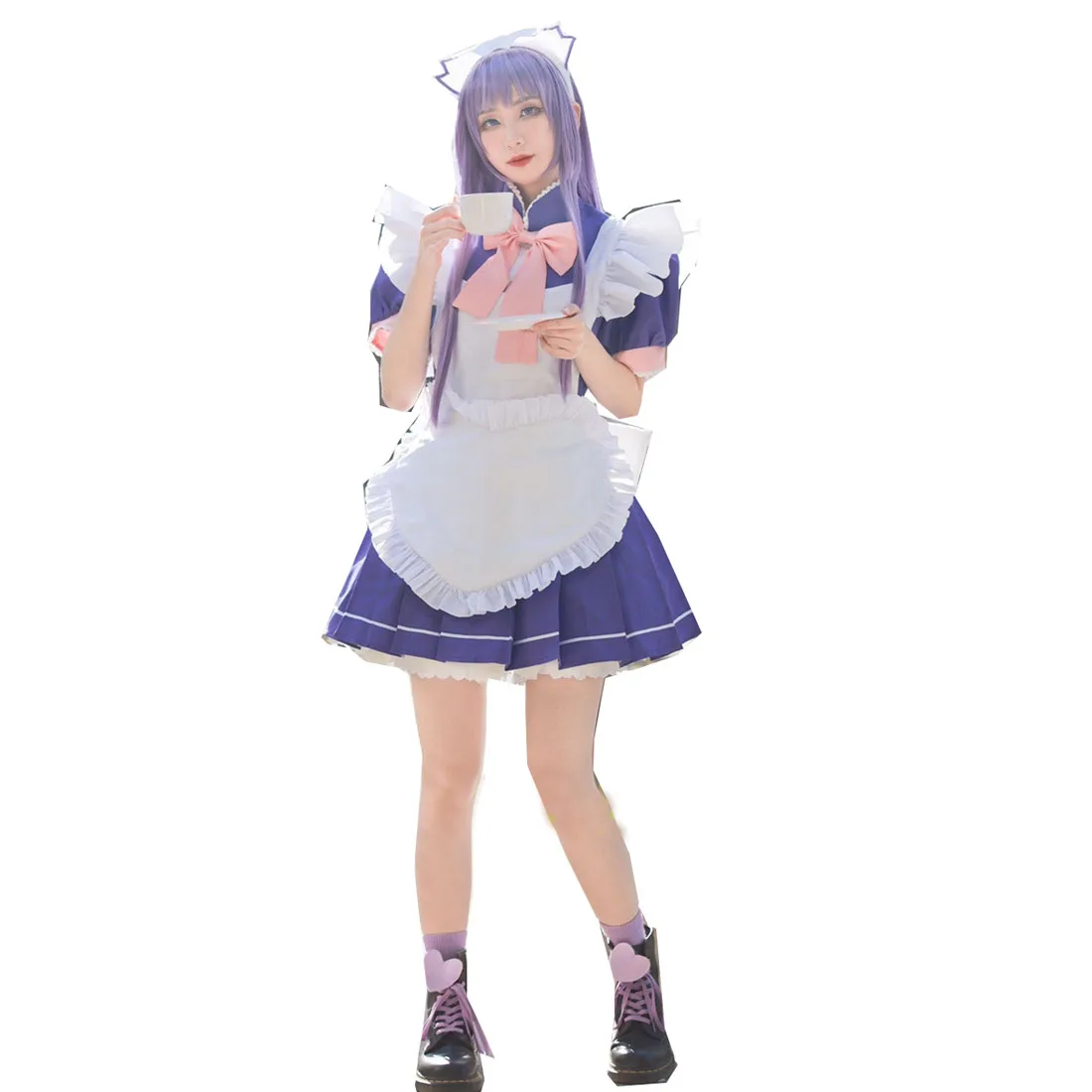 2025 Tokyo Mew Mew Power Mint Aizawa Maid Clothing blue dress Cosplay ...