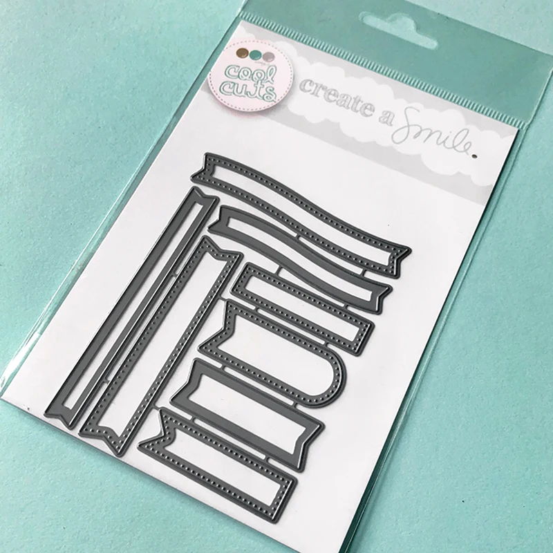 AliliArts-Metal-Cutting-Dies-Banner-set-diy-Scrapbooking-Photo-Album ...