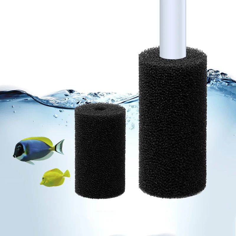 Aquarium Pre Filter Sponge Fish Tank Inflow Inlet Filter Foam Rolls For ...