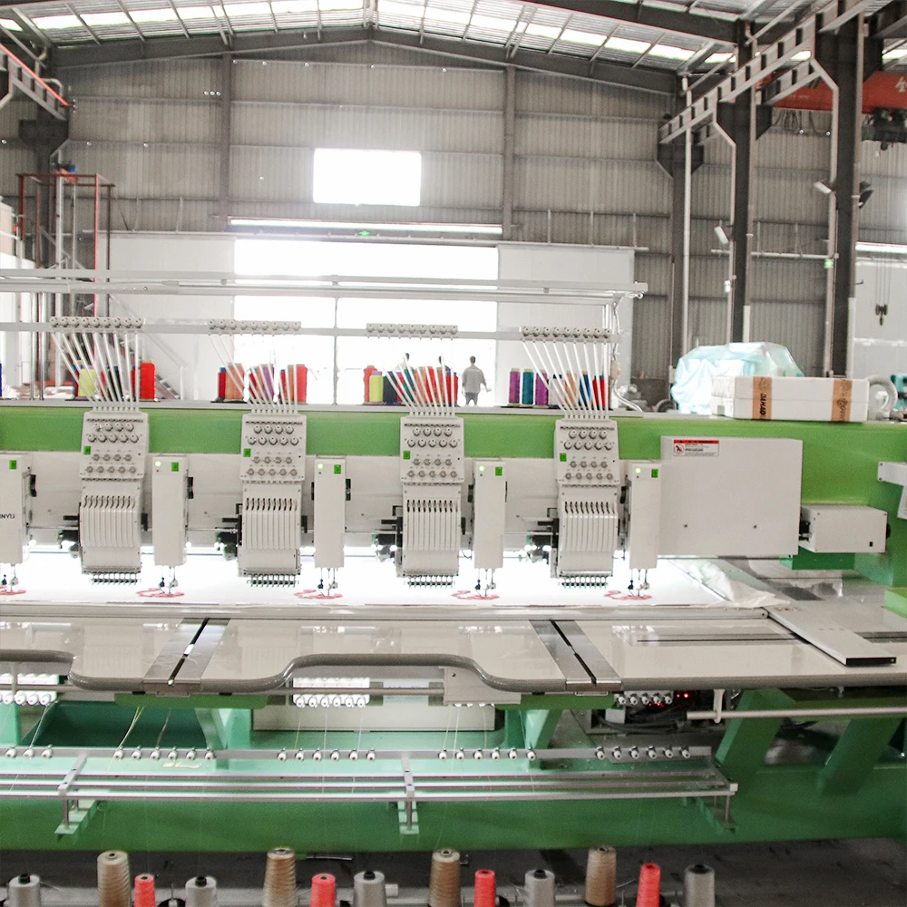 High Speed Multi-Head 4 Head Computerized Cap Embroidery Machine For ...