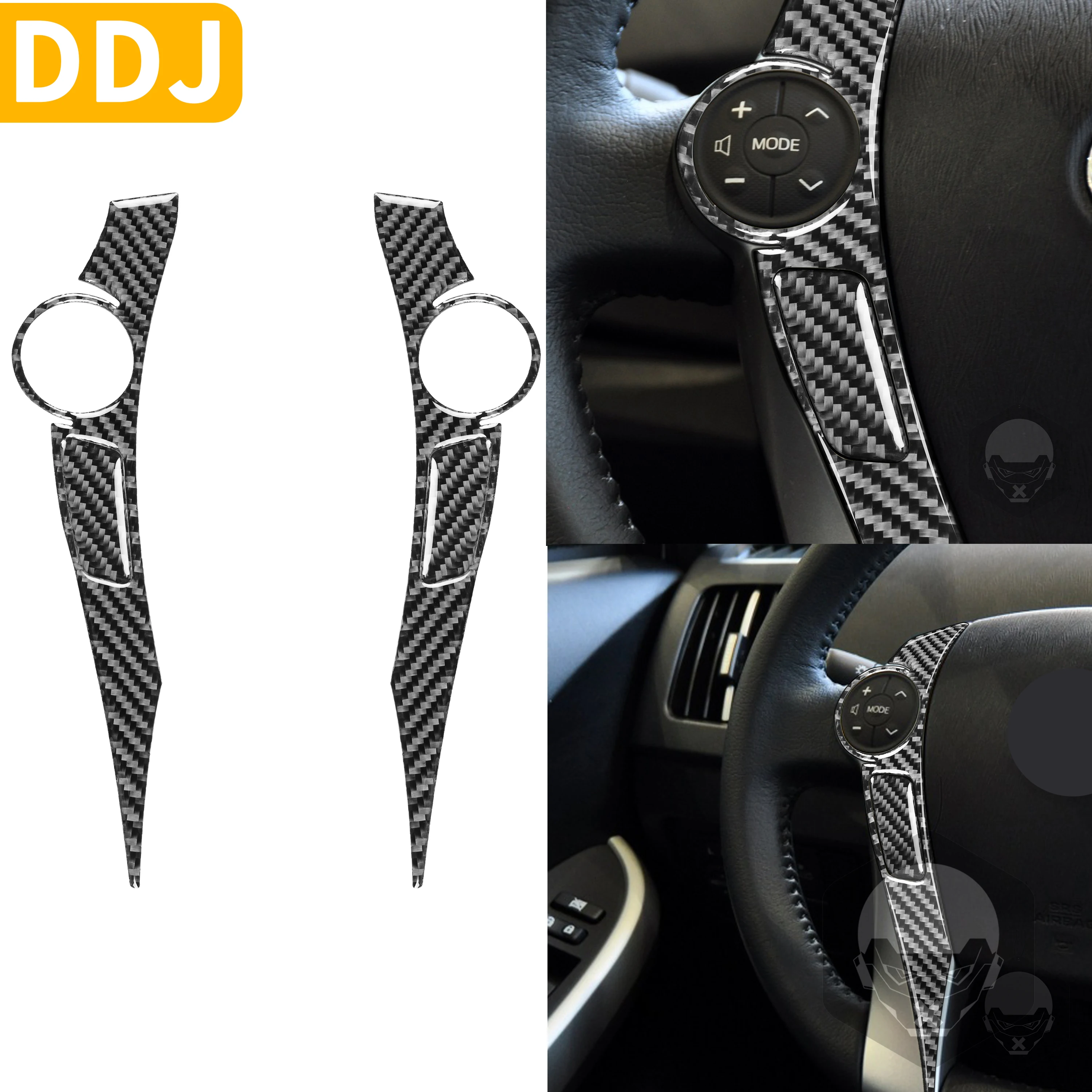 For Toyota Prius Xw30 Zvw30 Zvw35 2009-2015 Carbon Fiber Stickers ...