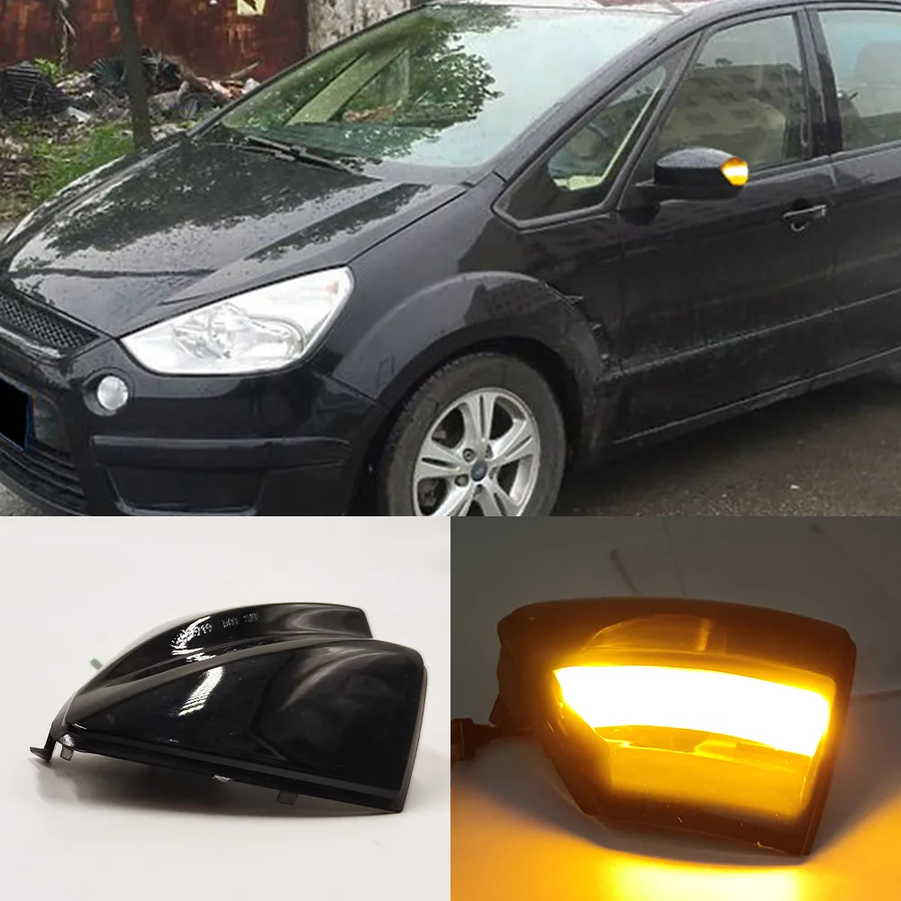 Car-Flashing-2PCS-Car-LED-Dynamic-Turn-Signal-Side-Wing-Mirror ...