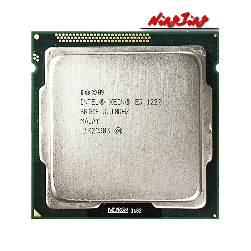 Intel Xeon E3-1220 E3 1220 3.1 GHz Used Quad-Core Quad-Thread CPU 8M 80W LGA 1155