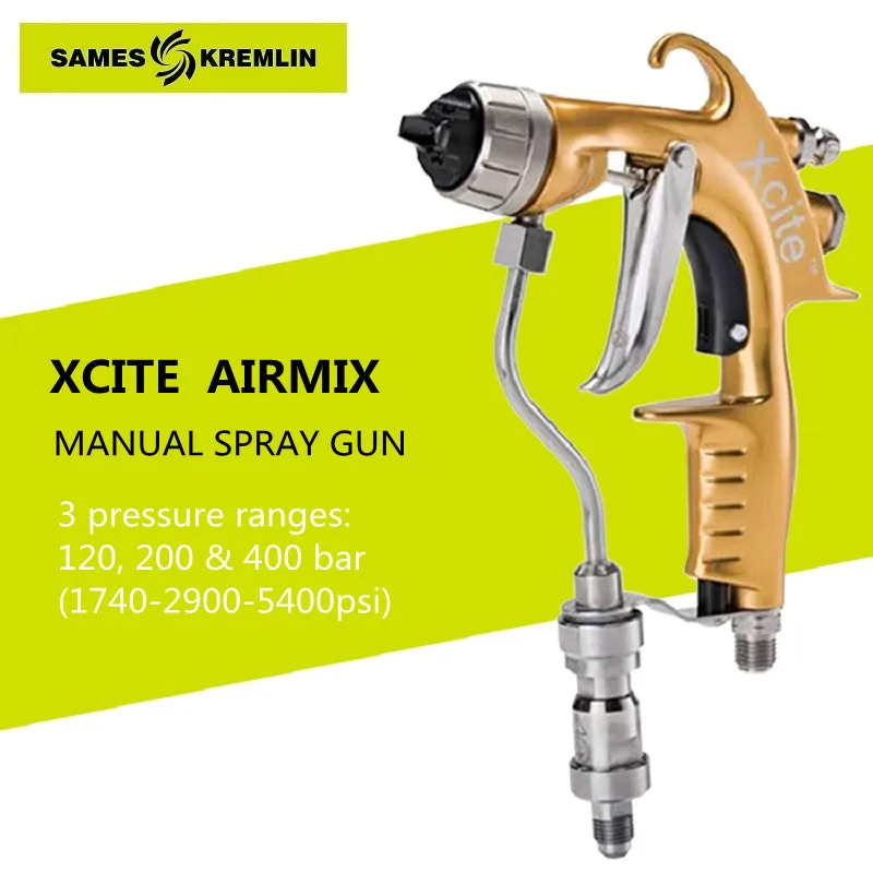 Sames-Kremlin-Xcite120-Airmix-Spray-Guns-Xcite200-Painting-Gun-Nozzle ...