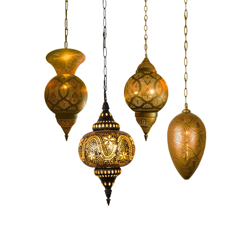 Retro-Loft-Industrial-Style-Islamic-LED-Warm-Droplight-Iron-Hollow ...