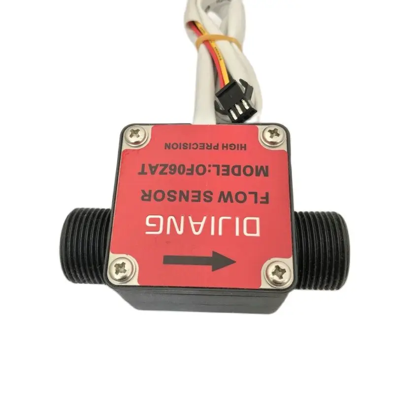 OF06ZAT BSP 3/4" Gear Oil Flow Sensor for Milk Honey Beer Lubricant Oil ...