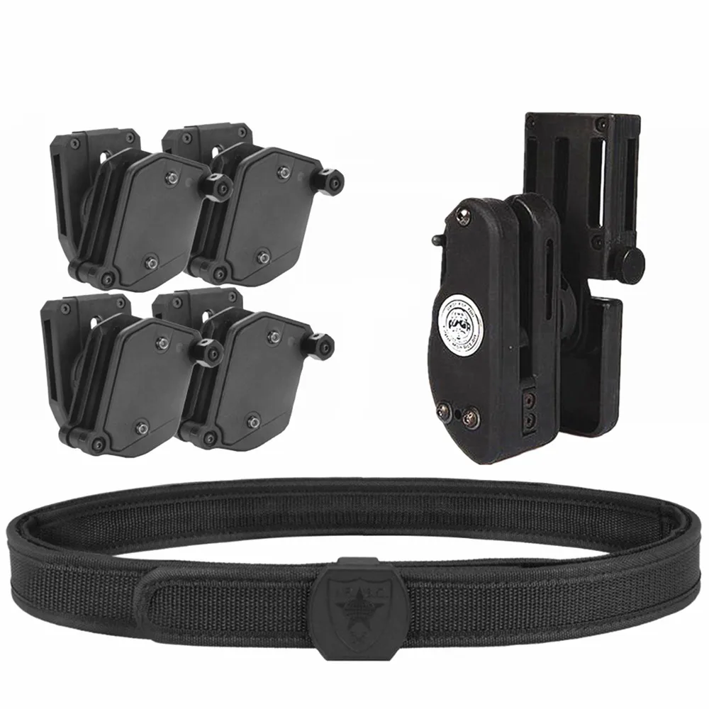 IPSC 전술 벨트 및 IPSC 홀스터 및 매거진 파우치 세트, 슈팅 대회, 전술 사수 권총 레이스 마스터|복대 ...
