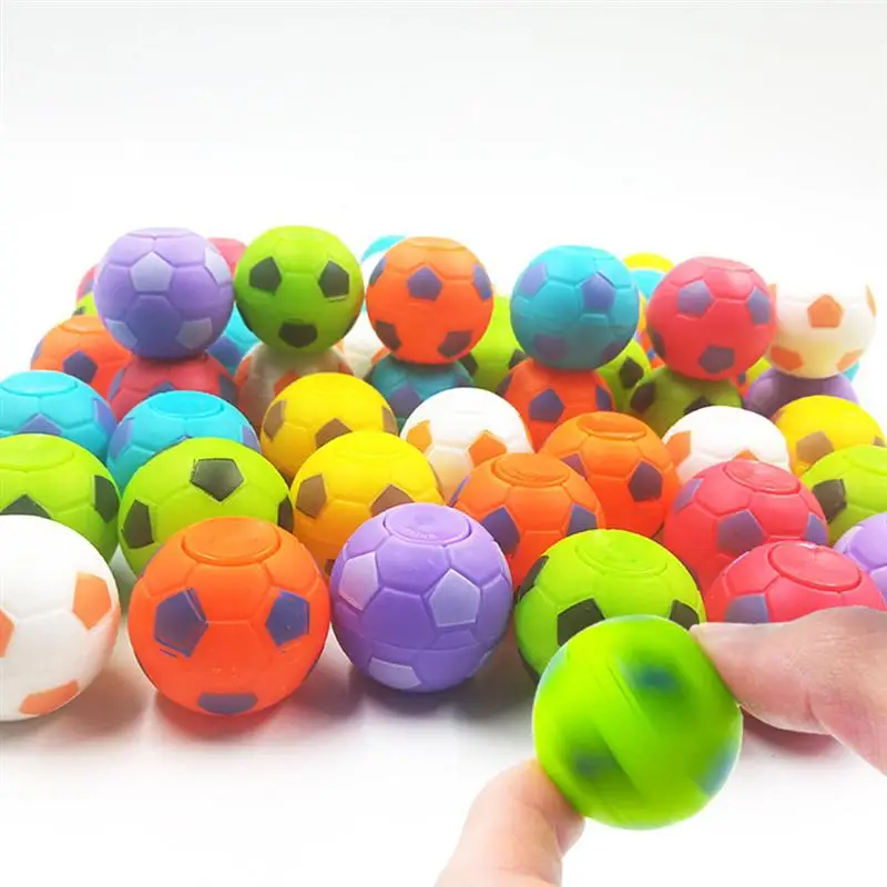 12pcs Kids Fingertip Spinning Ball Toy Mini Spinning Football Top Toys ...