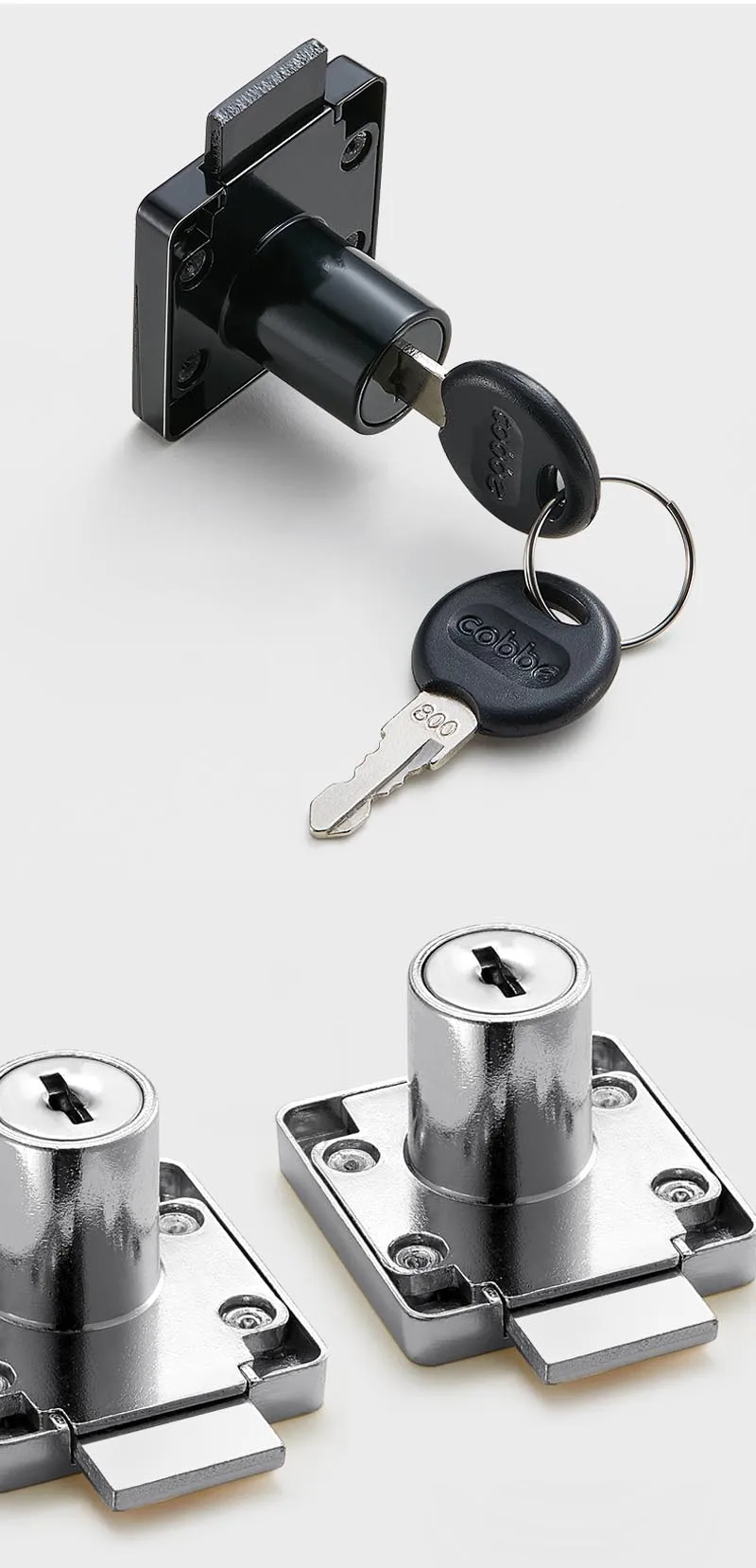 Shop Generic Desk Drawer Lock Zinc Alloy22/32mm Sier Gold Blcak ...