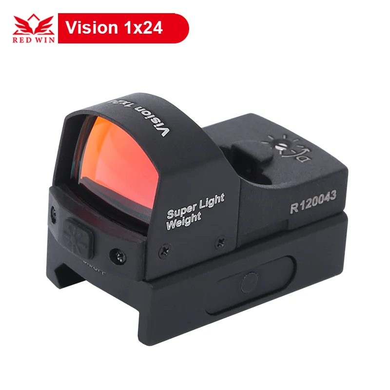 Other Outdoors - Red Win Super Light Weight Pistol Scope Red Dot Vision ...