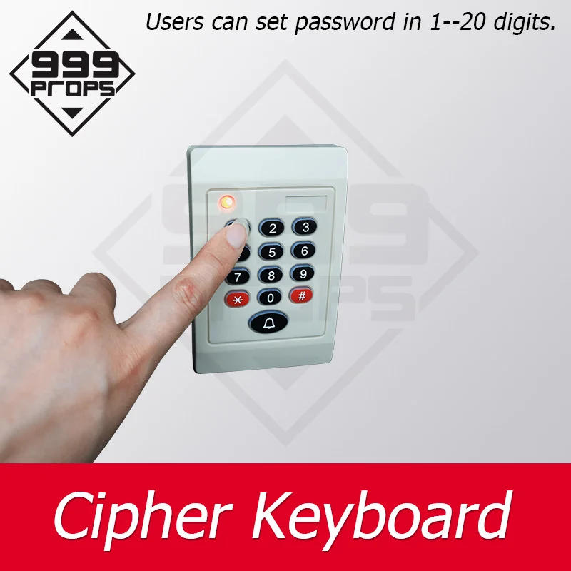 Room Escape Props Number Keypad Cipher Keyboard Access Control Enter ...