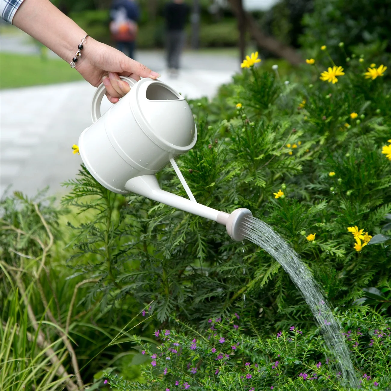 Watering Can Pouring Water