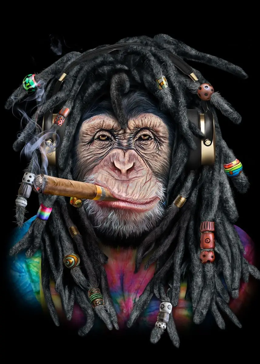 Smoking Monkey Meme