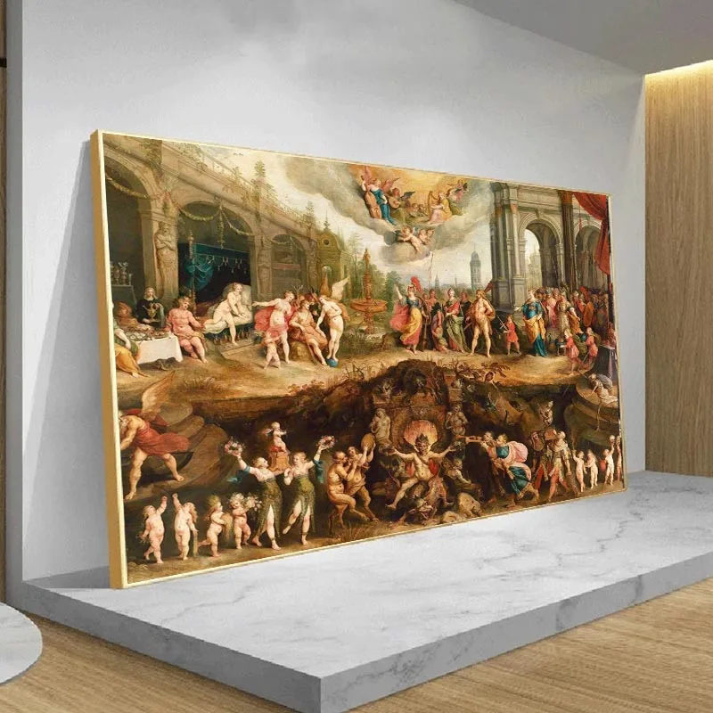 Renaissance-Famous-Paintings-Reproduction-Posters-Prints-For-Living ...