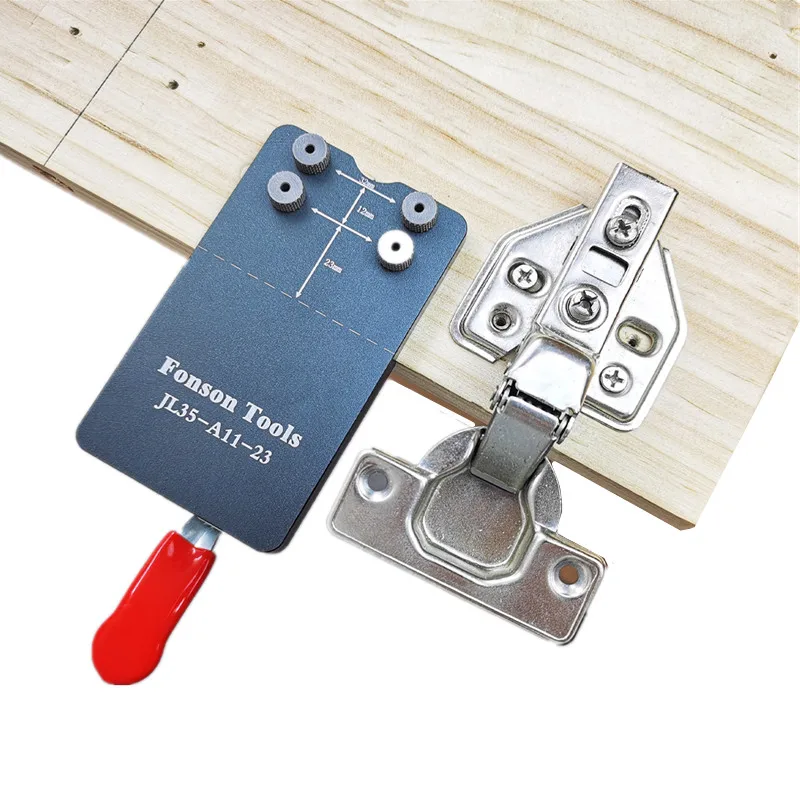 Hinge-Hole-Drilling-Guide-35mm-Hinge-Installation-Jig-Woodworking-Door ...