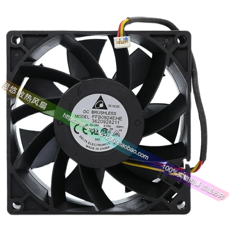 original FFB0924EHE 24V 0.75A 9cm 9238 high air volume ABB inverter ...