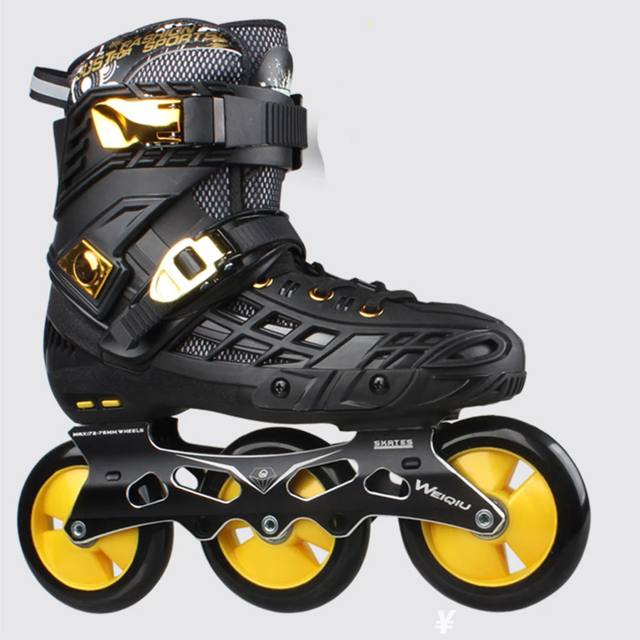 Japy Weiqiu Inline Skates 72-76-80mm Or 3*100mm Slalom Speed Inline ...